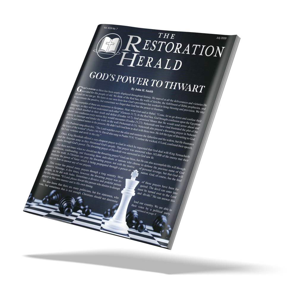 Subscription to The Restoration Herald – The Christian Restoration ...