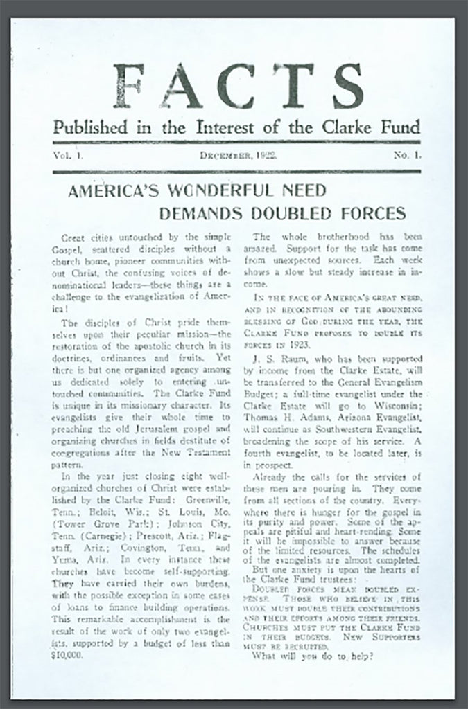 Printed Back Issue of The Restoration Herald – The Christian ...