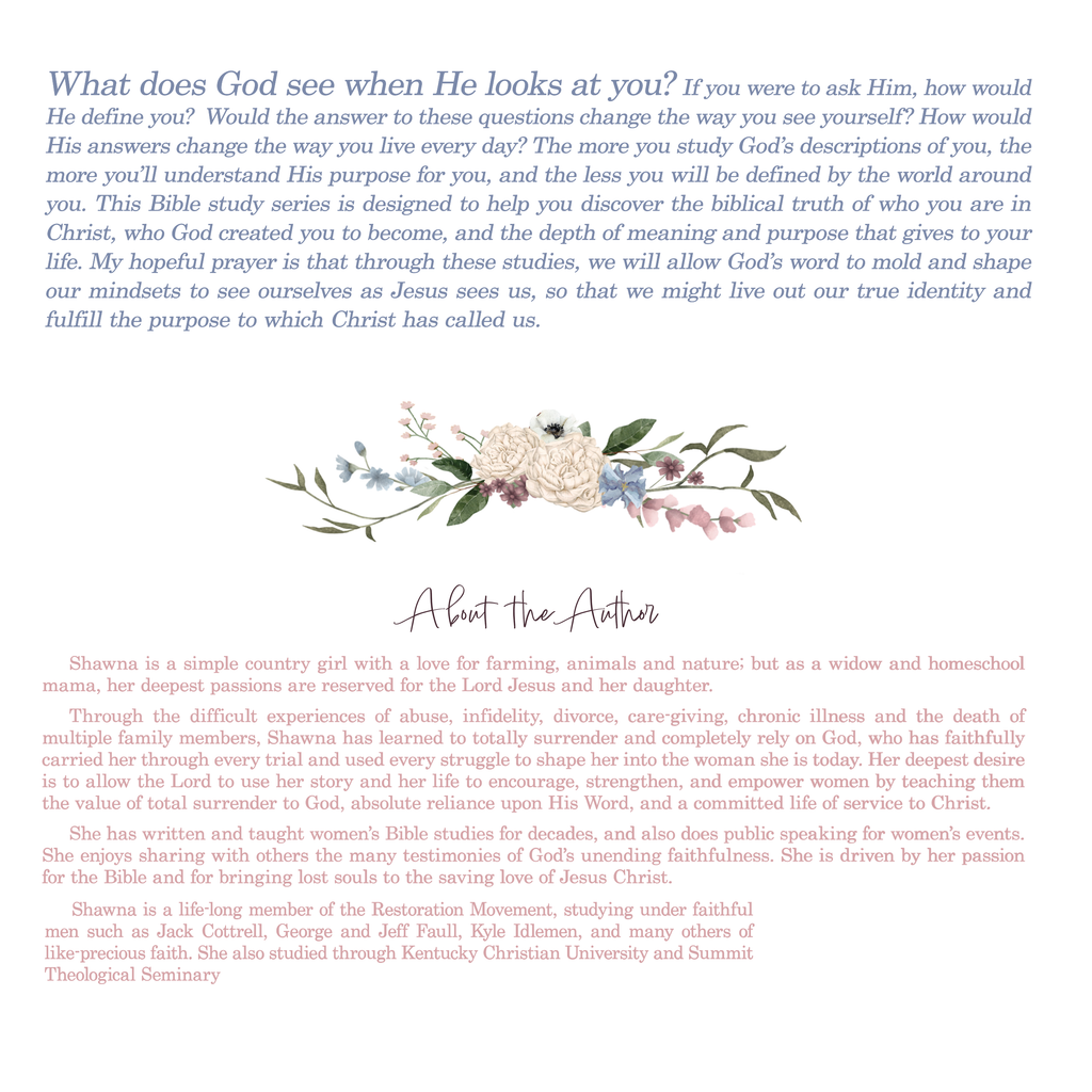 Through the Savior's Eyes - Vol. 1 – The Christian Restoration Association